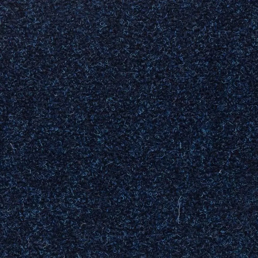 Schodové rohože samolepicí 15 ks 60 x 25 cm tmavě modré obdélníkové 326922
