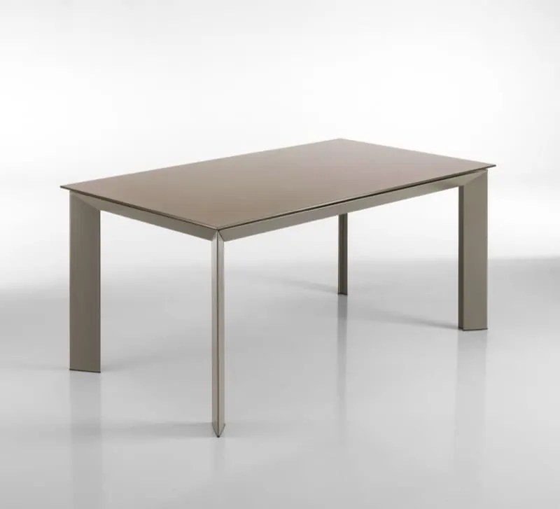 Tomasucci Rozkládací stůl BLADE TORTORA 76x90x160/220cm,béžový