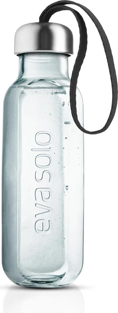 Láhev na vodu Eva Solo z recyklovaného materiálu s černým úchytem 500 ml