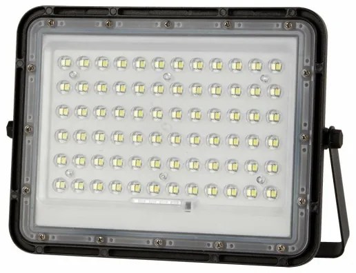 LED Venkovní solární reflektor LED/15W/3,2V IP65 4000K černá + DO