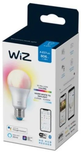 Chytrá LED žárovka E27 WiZ A60 8W (60W) 2200-6500K/RGB WiFi stmívatelná