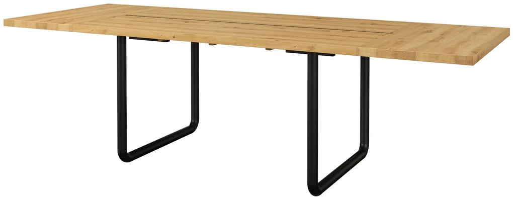 Stůl Omega s dřevěnými vklady