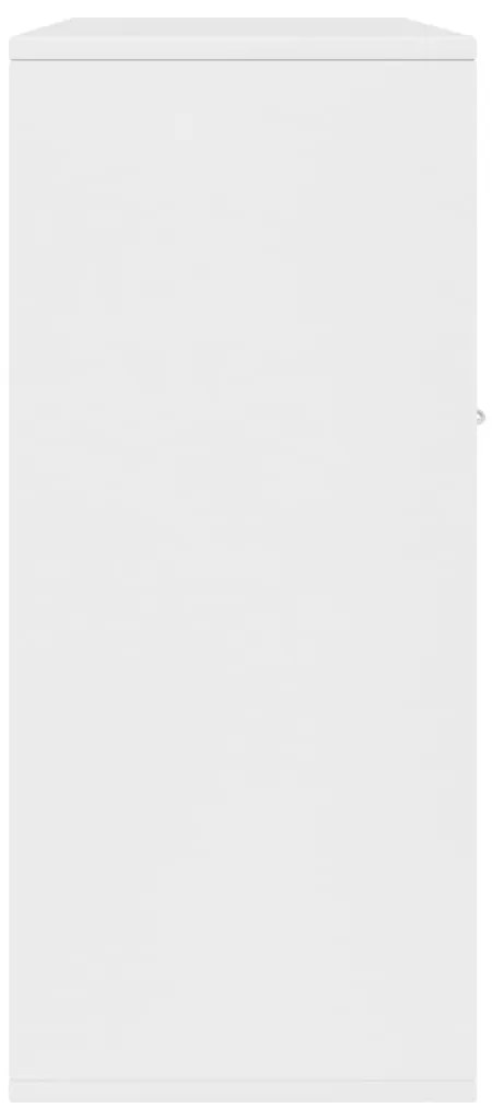 vidaXL Marketos Příborník bílý 88 x 30 x 70 cm kompozitní dřevo