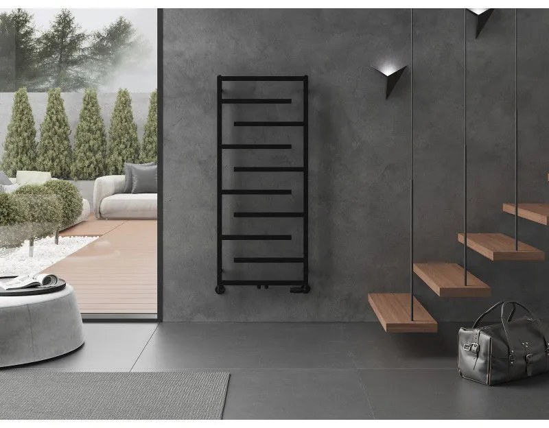 Mexen Orlando, topné těleso 1380 x 600 mm, 499 W, černá, W207-1380-600-00-70
