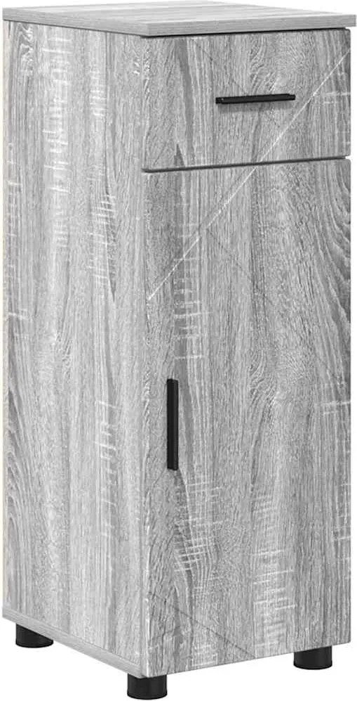 Sada koupelnového nábytku 4 ks Šedá Sonoma 61 x 35 x 64 cm 3392979