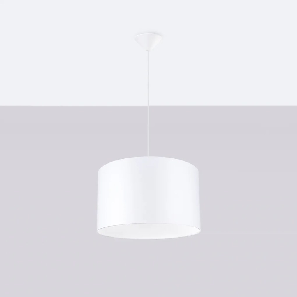 Sollux Lighting Závěsná lampa NOVA 40 bílá