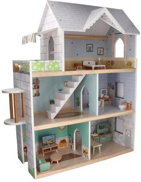 Velký dřevěný domeček pro panenky