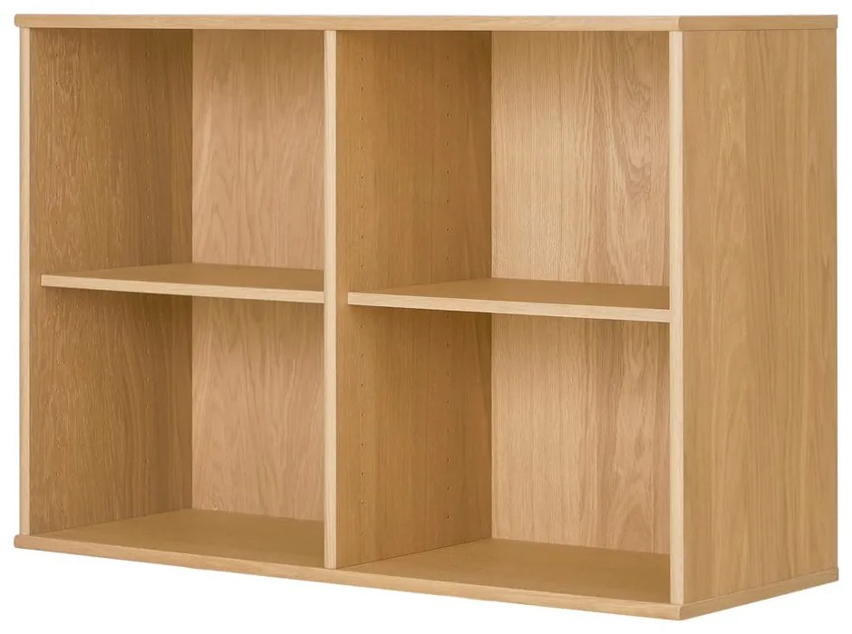 Závěsná knihovna v dekoru dubu v přírodní barvě 89x61 cm Mistral – Hammel Furniture