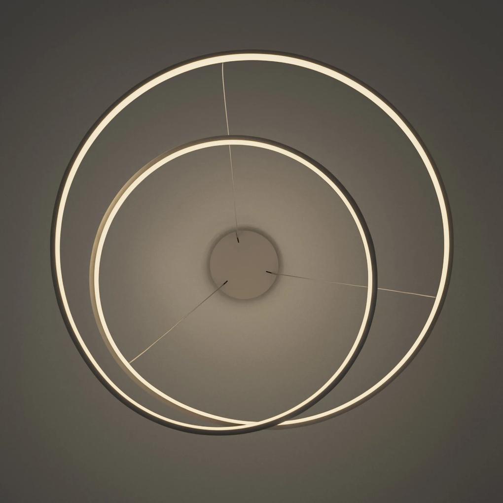Ideal Lux LED Závěsné svítidlo Oz sp Ø 80 Barva: Bílá, Stmívání, řízení: DALI/PUSH