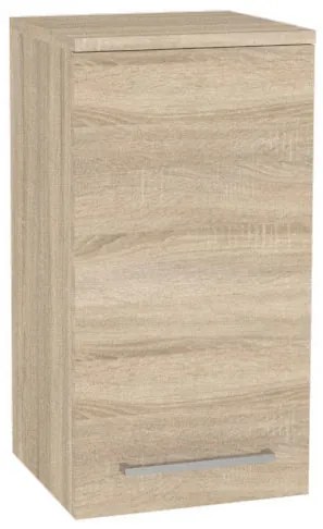 Mereo Mereo, Bino koupelnová skříňka horní 63 cm, levá, Multidecor, CN695DBAR