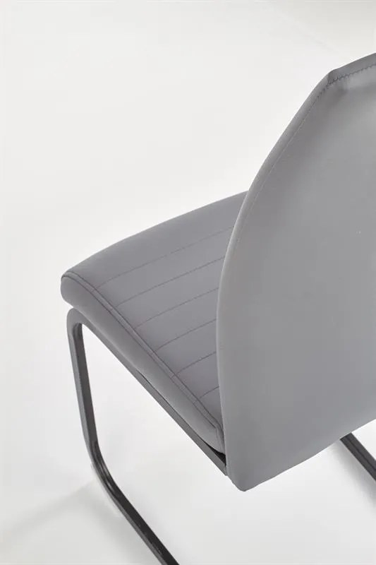 HALMAR K371 židle šedá