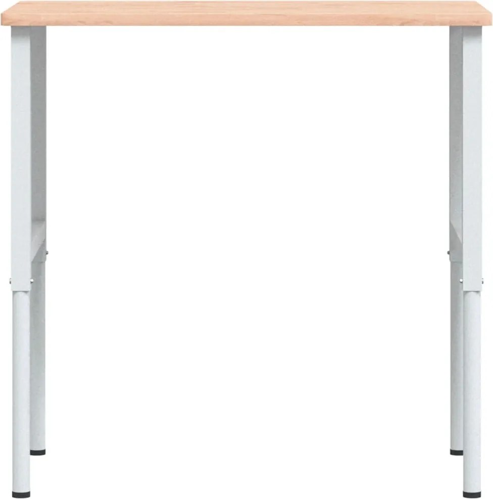 Pracovní stůl 100 x 60 x (71,5–98) cm masivní buk obdélníkový 3309704
