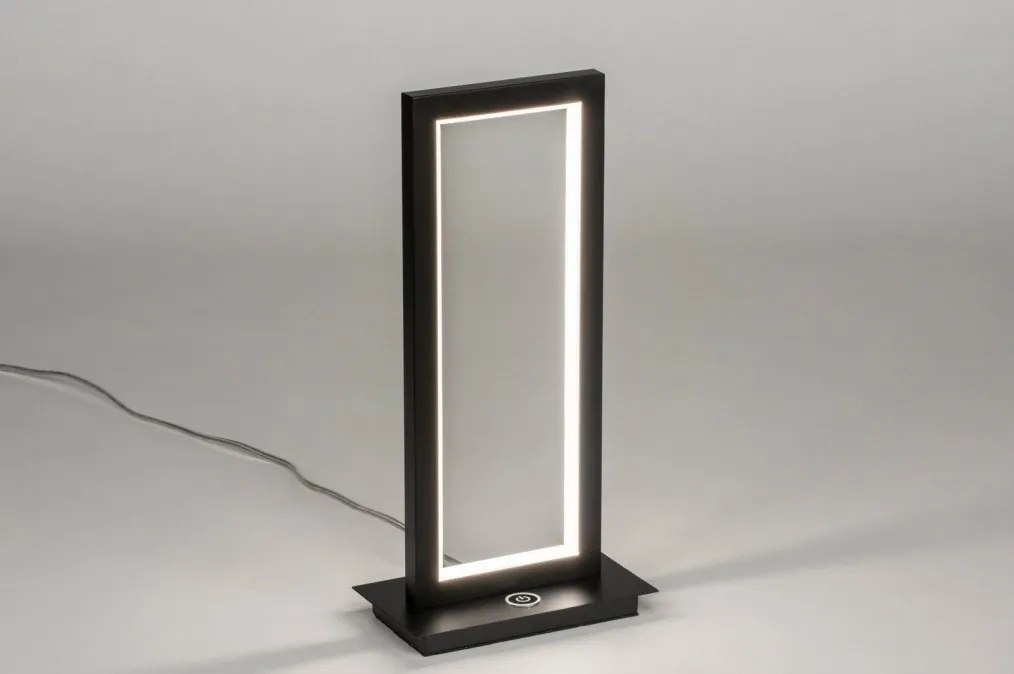 Stolní LED lampa Frame Nero