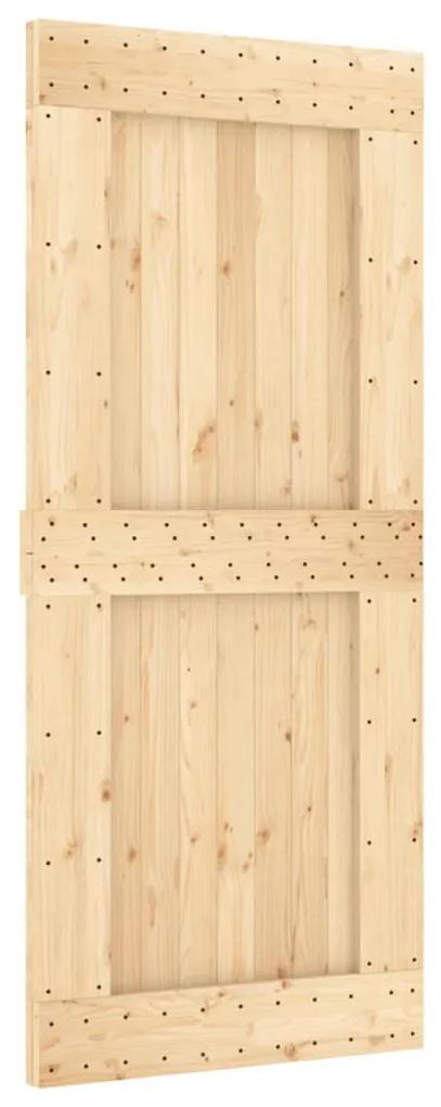Dveře NARVIK 90 x 210 cm masivní borové dřevo