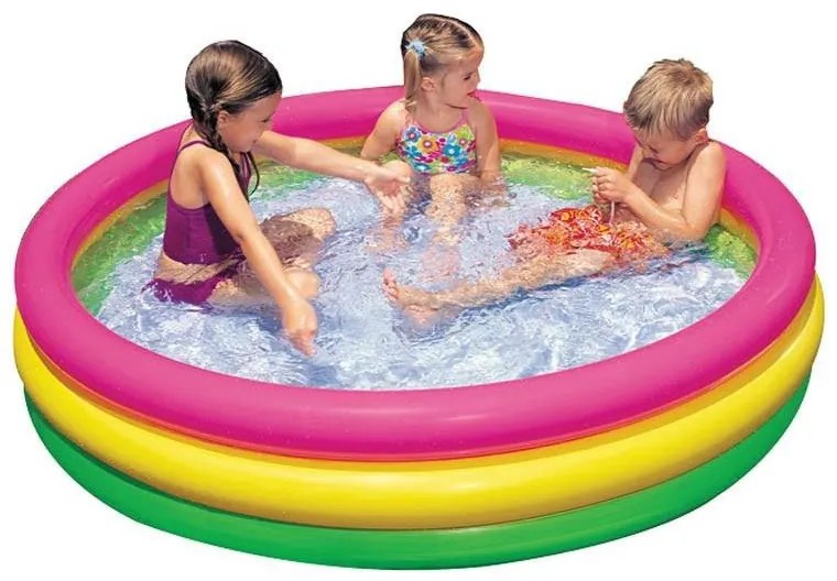 Bazén nafukovací Intex dětský SOFT DNO 114x25 cm