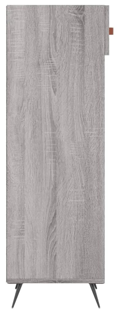 Botník šedý sonoma 30 x 35 x 105 cm kompozitní dřevo