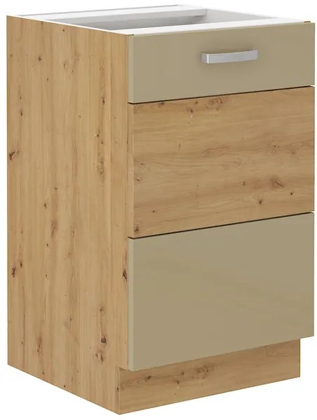 Kuchyňská skříňka Artisan 50 ZL 1F BB Barva dvířek cappuccino lesk