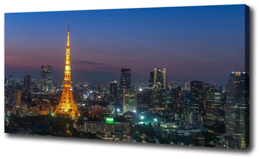 Wallmuralia Foto obraz na plátně Věž v Tokio 100x50 cm