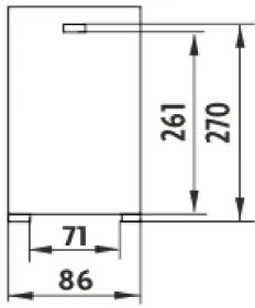 Nimco Zásobník na dezinfekční gel nebo tekuté mýdlo - HPM 27031-M-10