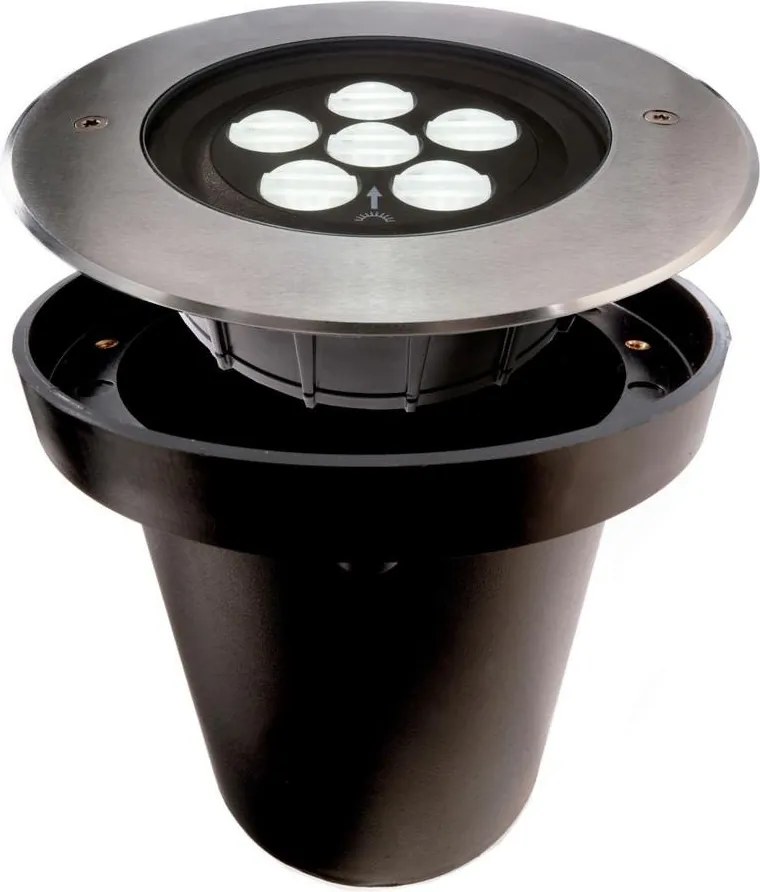 IMPR 730289 LED Zápustné zemní svítidlo 12W asymetrické 3000K 461lm IP67 pojezdové - DEKOLIGHT