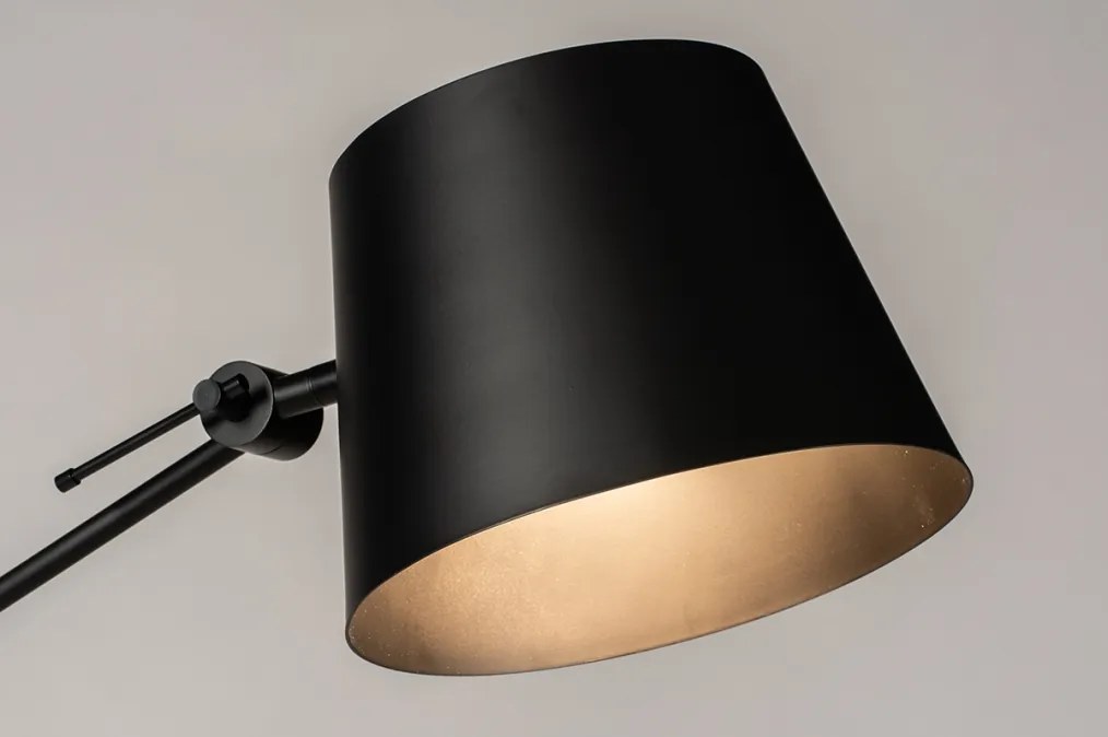 Stojací designová lampa Snap Fosca Black X