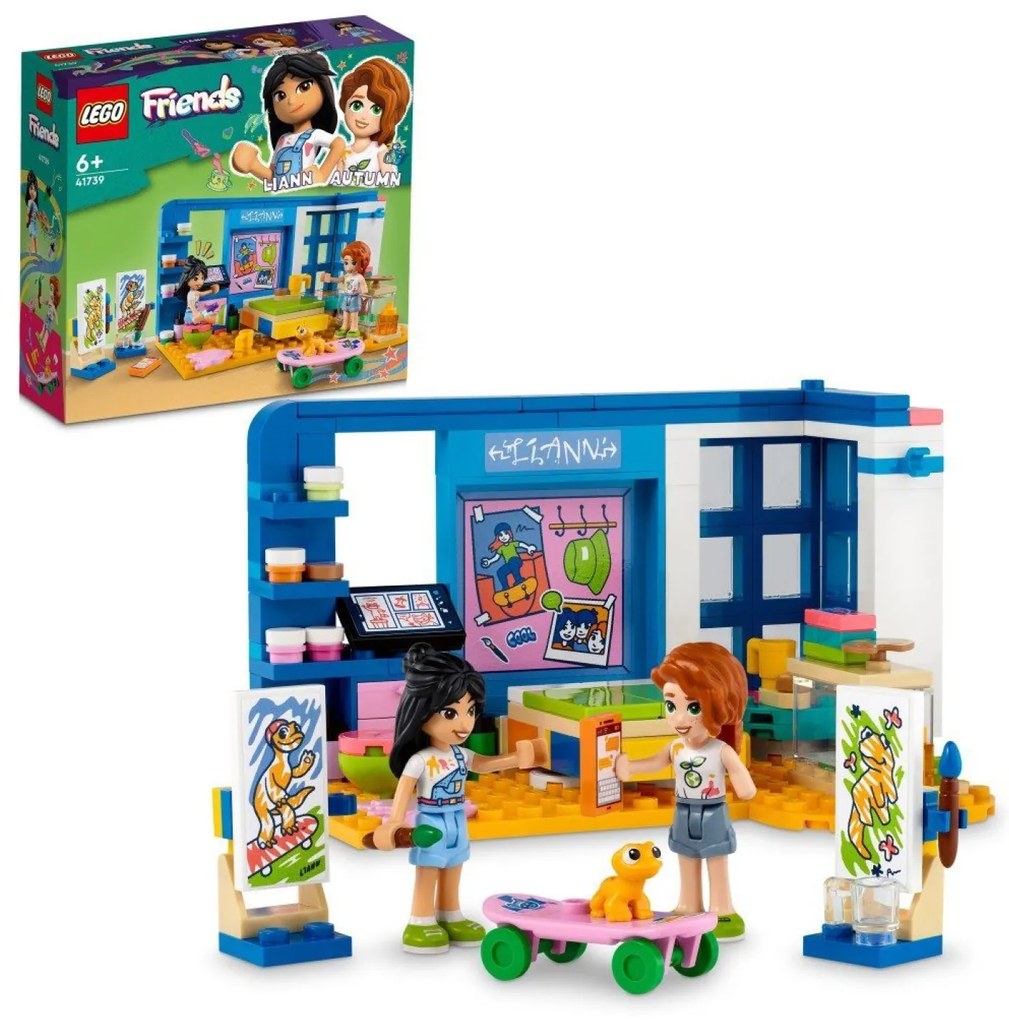 Lego stavebnice lego friends 41739 liannin pokoj