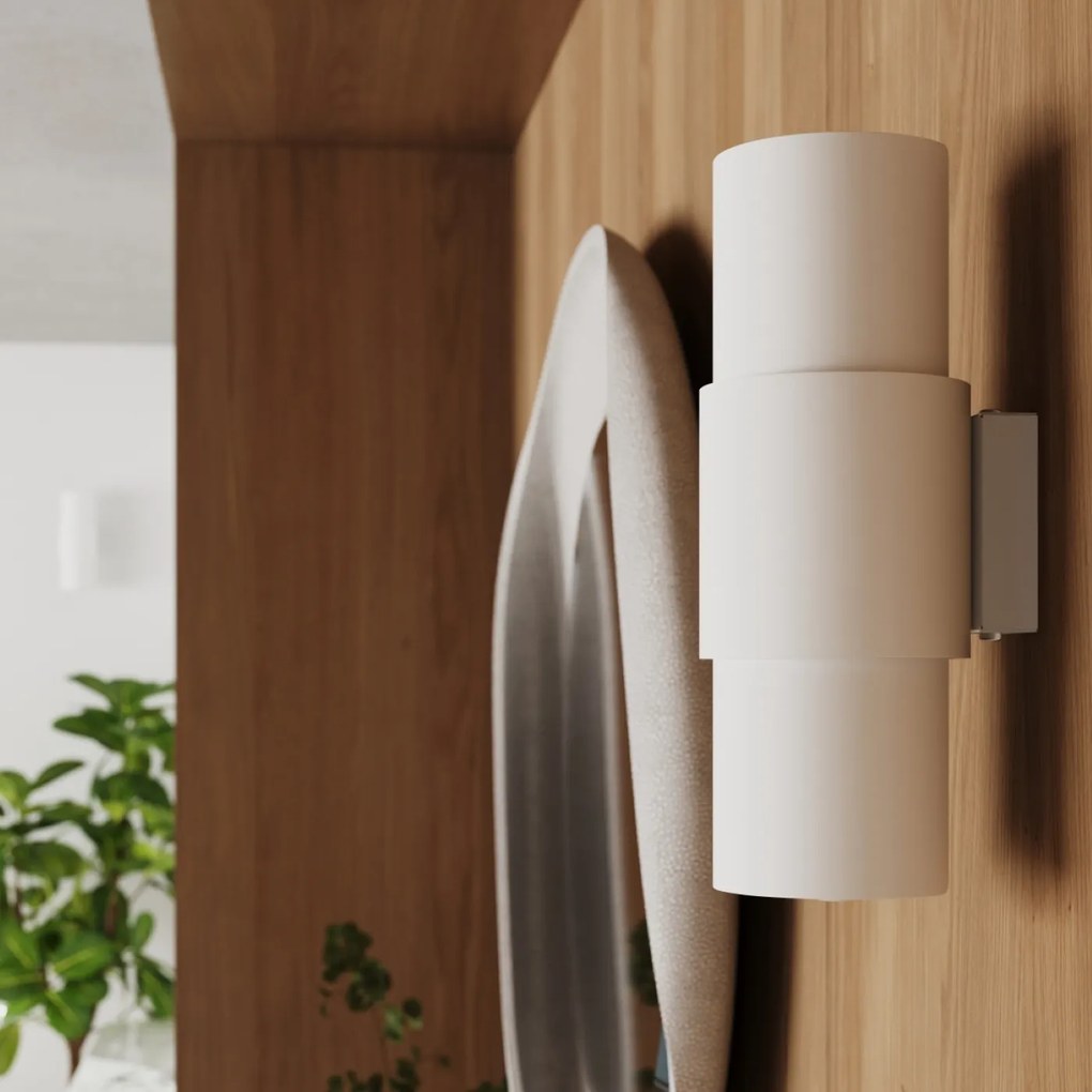 Stolní lampa Flash, 1x bílé kovové stínítko
