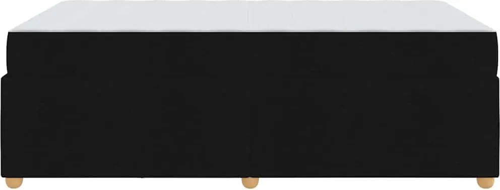 Rám postele s matrací Černá 120 x 200 cm textil 3399351