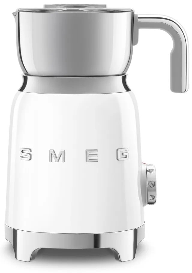 Bílý elektrický šlehač mléka Retro Style – SMEG