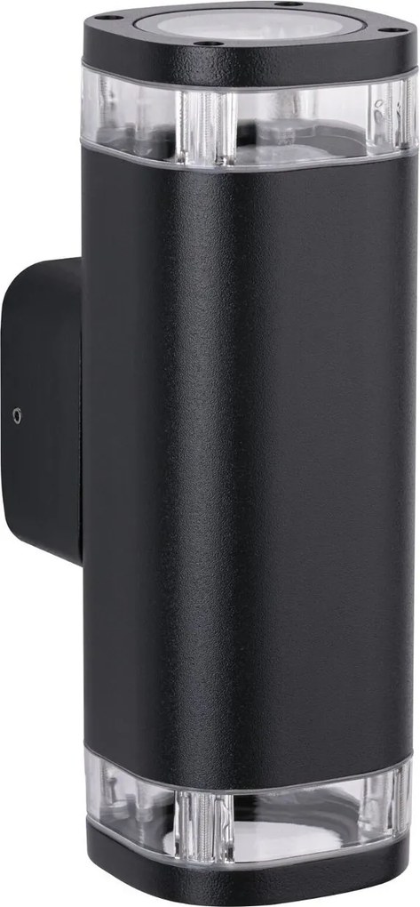 P 94719 Venkovní nástěnné svítidlo Colum IP44 80x112mm max. 20W 230V antracit hliník - PAULMANN