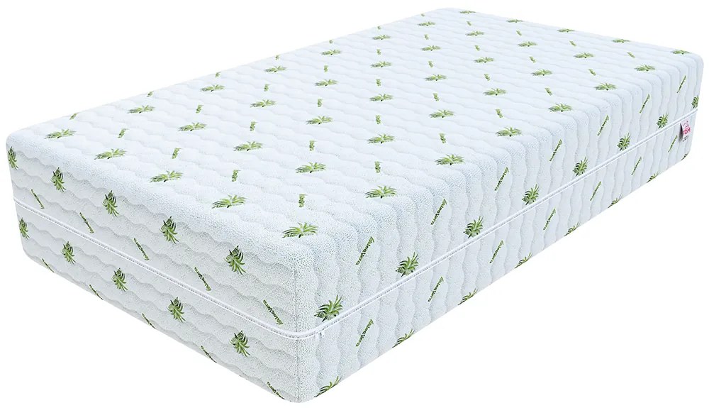 Zdravotní pěnová matrace SAVONA ALOE VERA 140x200 cm paměťová pěna i HR studená pěna