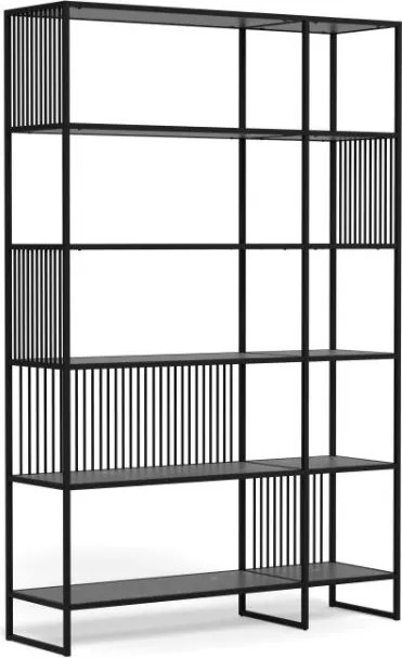 Knihovna Strington 120 cm černá