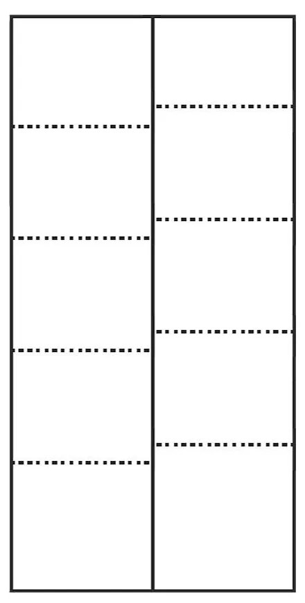 Policová skříň REA Lary S4/200 - buk