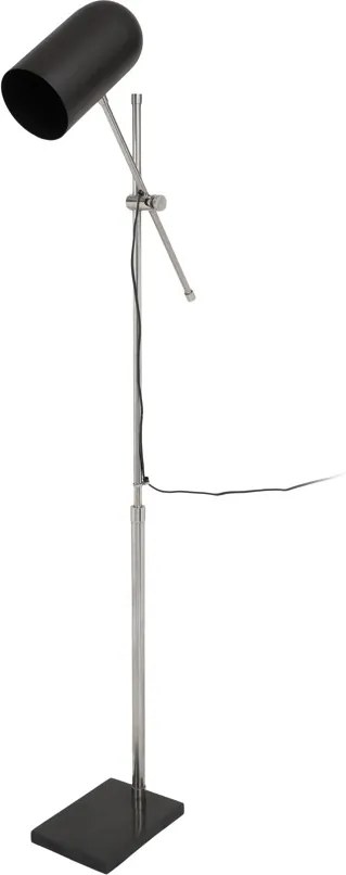 Kayoom Stojací lampa Celeste 125 Černá / Stříbrná