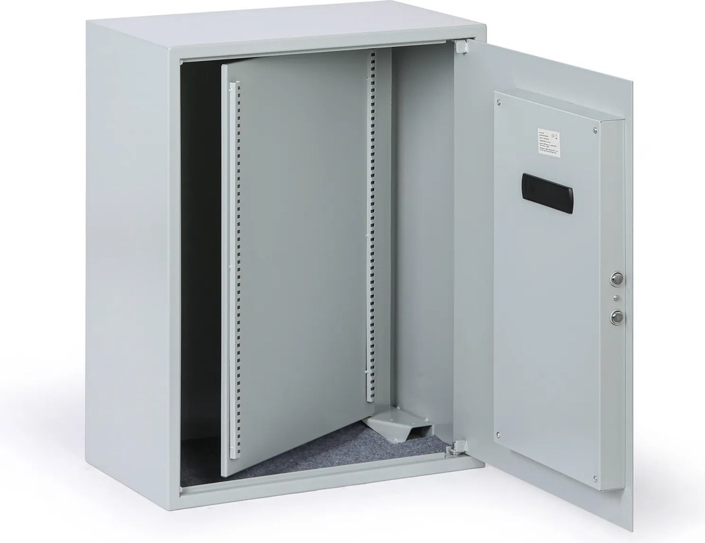 Skříňka na klíče s elektronickým zámkem, 756 x 584 x 330 mm