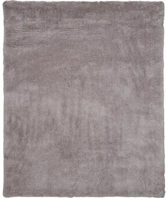 Kusový koberec Microfaser Shaggy šedý 80x150cm