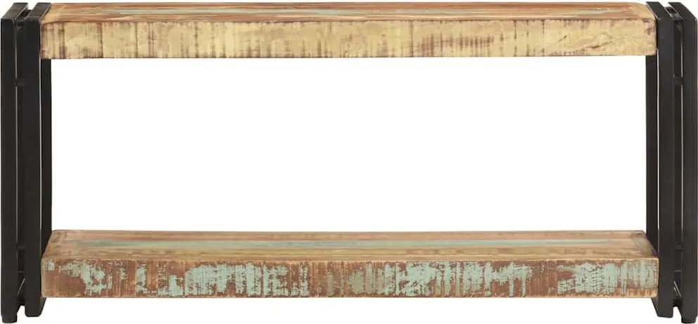 TV stolek 90 x 30 x 40 cm masivní recyklované dřevo 321979