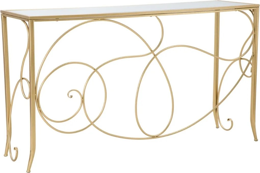 Designová konzole Jeaselle 140 cm zlatá