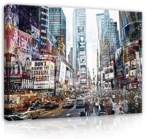 Obraz na plátně New York 78 x 120 cm