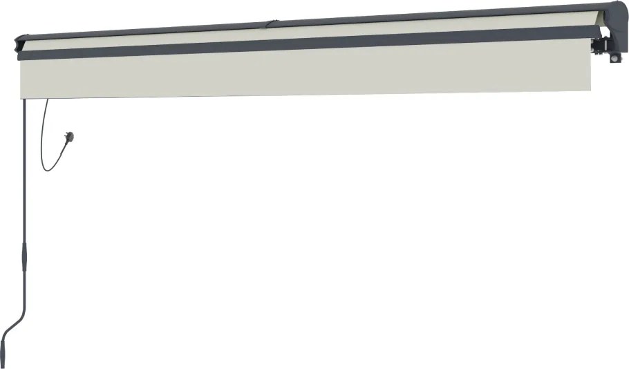 Elektrická markýza BestBerg BBSU-E350BG / 350 x 300 cm / béžová