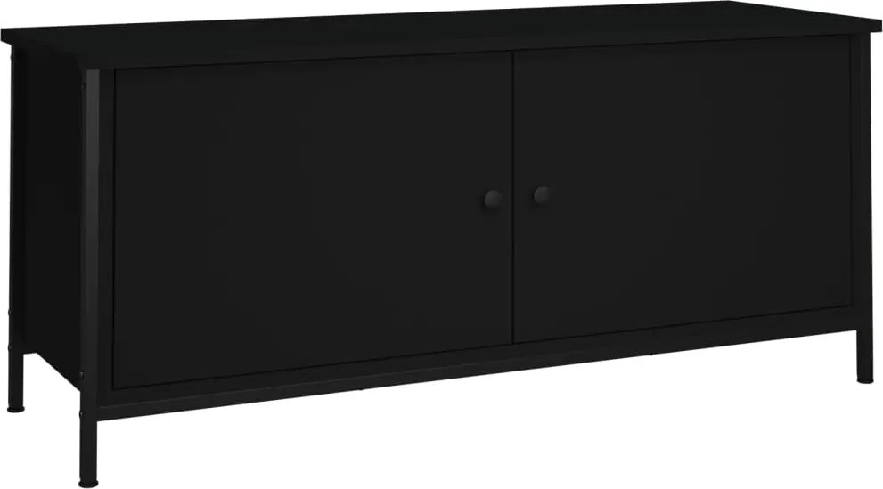 vidaXL TV skříňka s dvířky 102 x 35 x 45 cm kompozitní dřevo [826290] Barva: kouřový dub