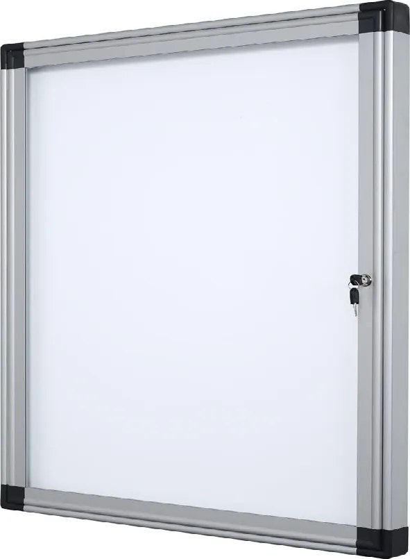 Venkovní vitrína s magnetickou popisovatelnou tabulí, 781 x 1042 mm