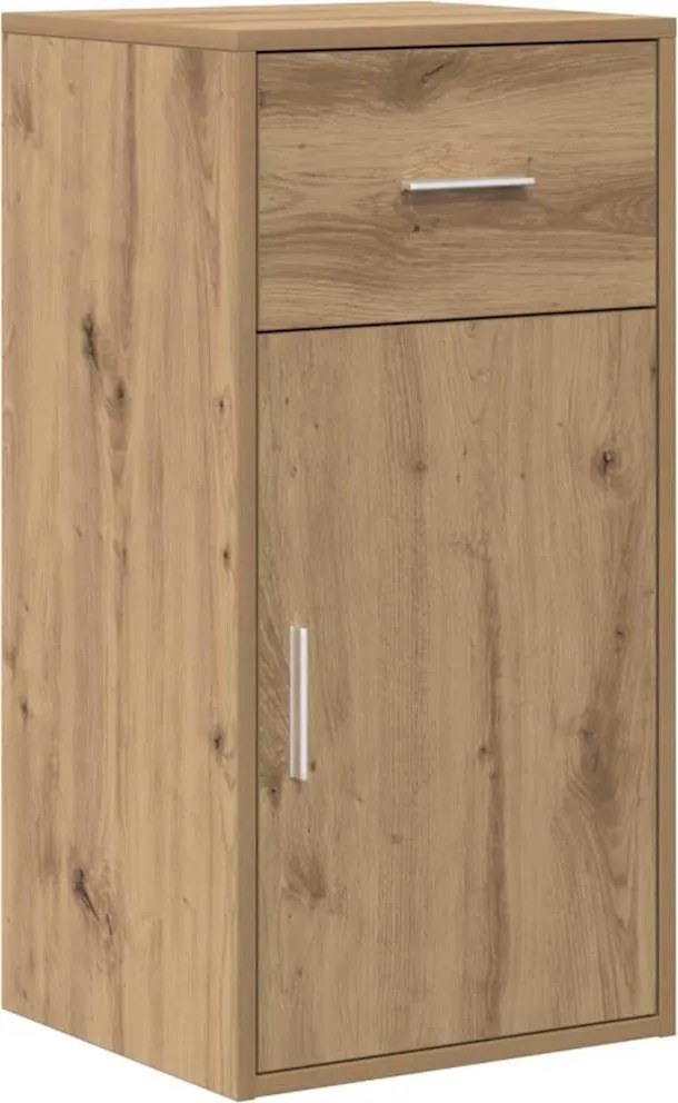 Rohový psací stůl se zásuvkou Artisanový dub 102 x 88 x 75 cm 3337280