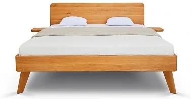 Postel Postelia CORTINA Dub 180x200cm - dřevěná postel z masivu o šíři 4 cm