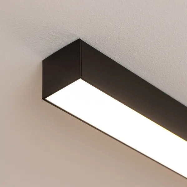LED Stropní svítidlo ALLDAY BASIC LED/20/30/40W/230V 2700/4000/6000K 120 cm čer.