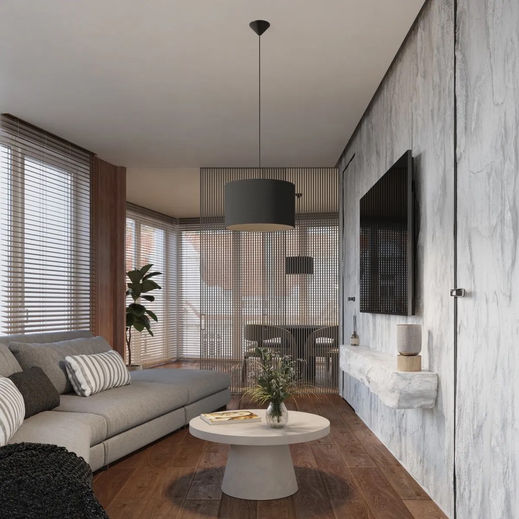 Sollux Lighting Závěsná lampa NOVA 40 černá