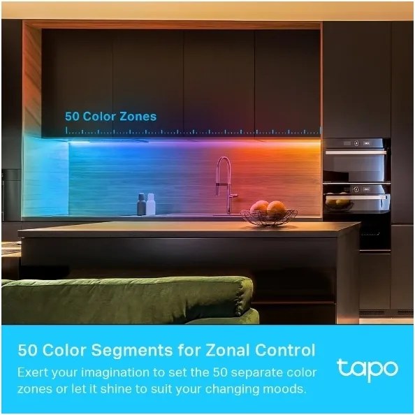 LED RGBW Stmívatelný pásek 5 m LED/24W/230V Wi-Fi