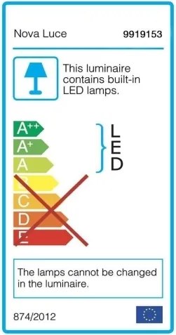 Stojací lampa NOVA LUCE SAVONA E27 9919153 bez žárovky