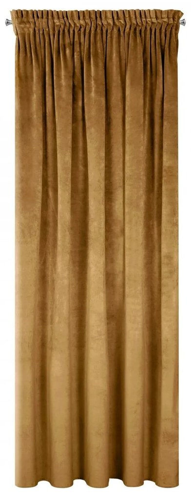 ZATEMŇOVACÍ ZÁVĚS NA PÁSCE VILLA 140X270 CM MEDOVÁ