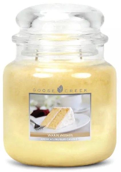 Vonná svíčka Goose Creek Candle "Warm Wishes" - střední